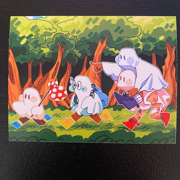 Runaway Ghosts 4x5 Glossy Mini Prints! - Etsy