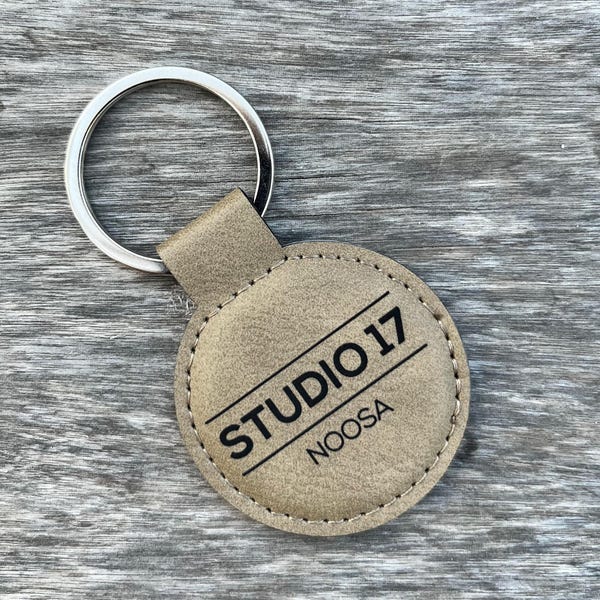 Custom Logo Keychain, Promotional Products, Custom Leather Keychain ...