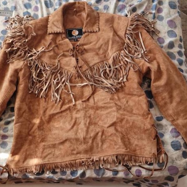 Womens Western Wear Suede Leather Chap Fringes, Women Suede Leather ...
