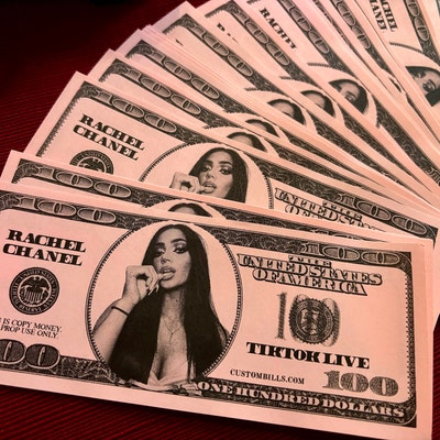 Pink Prop Custom Fake Money Cash Bills Bachelorette Party Birthday ...