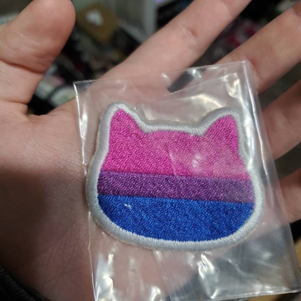 Purrr-ride! Iron-on Patch | LGBTQ Cat Pride Embroidered Patch - Etsy