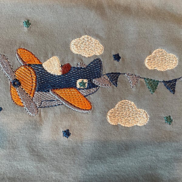 Plane Embroidery Designs - Airplane Embroidery Design Machine ...