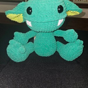 The Goblin Thing Crochet Pattern Pdf Mythical Creatures Crochet ...