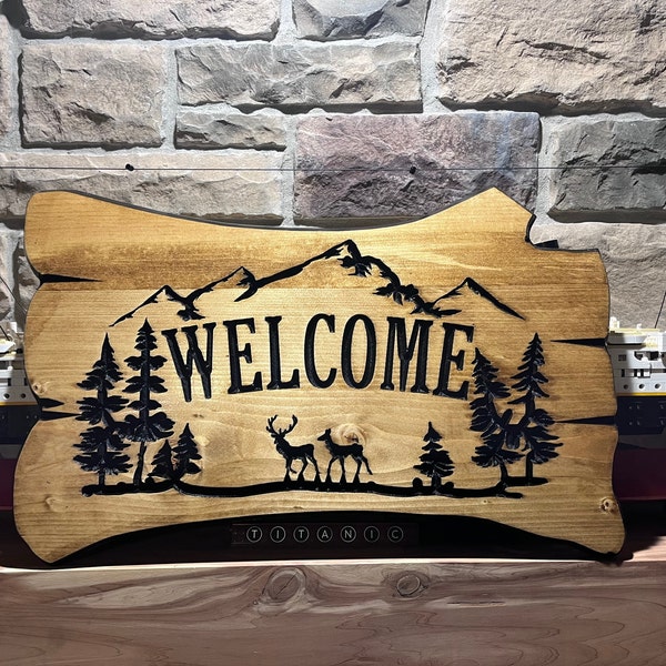 Believe Log CNC Cut File - Etsy