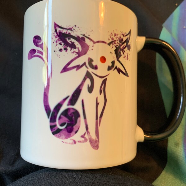 Espeon (psiana) Pokemon Inspired Mug - Etsy