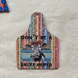 Don't Be A Salty Heifer Red PNG, Instant Download, Sublimation Graphics ...