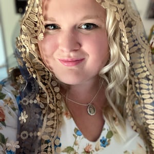 NEW Yellow Mass Veil Long Veil Mantilla Faith Head - Etsy