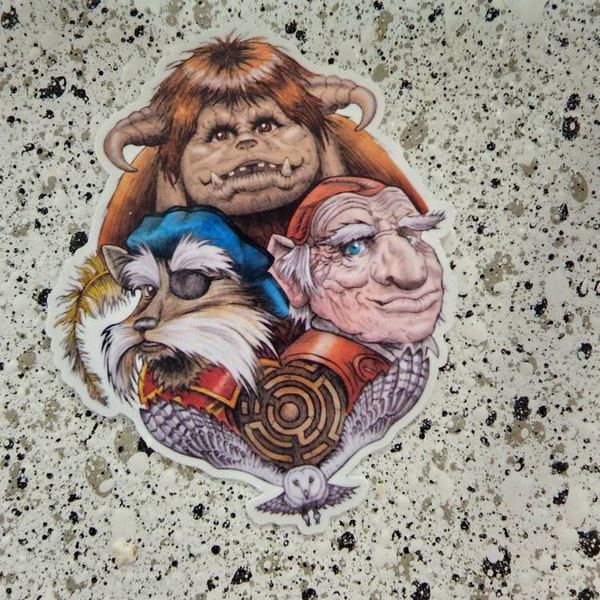 Labyrinth 10-pack of Stickers - Etsy