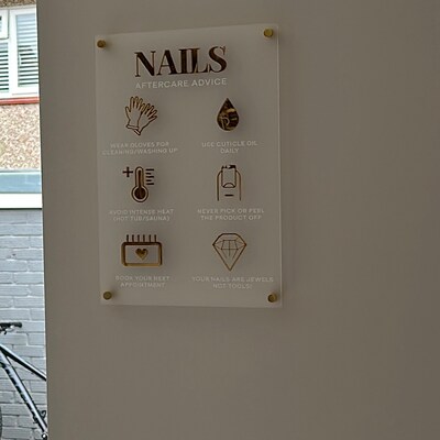 Lip Filler Injections Journey Acrylic A3 Wall Sign Beauty Sign Business ...