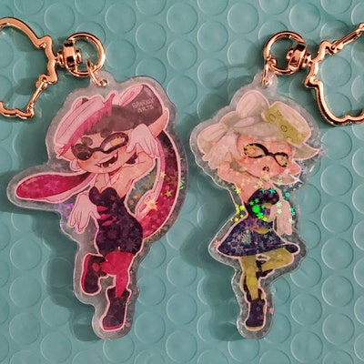 Splatoon Squid Sisters Charms - Etsy