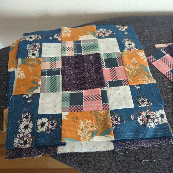 Antique Tile Quilt Block Pattern // Learn to Quilt // Quilting for ...