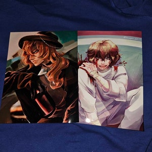 Fanart Summer Osamu Dazai BSD Print Bungo Stray Dogs Lights Inspired ...