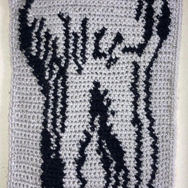 Pulling Teeth Tapestry Crochet Pattern PDF, Single Crochet Graph ...