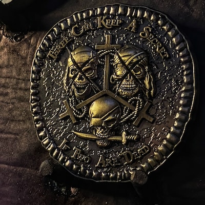 Cannons and Cutlasses Masonic Pirate Pin 1.25 in Gold - Etsy