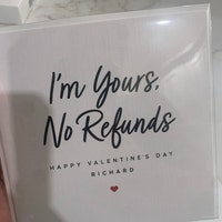 First Valentines Card for Boyfriend, for Him, 1st Valentines Day Card ...
