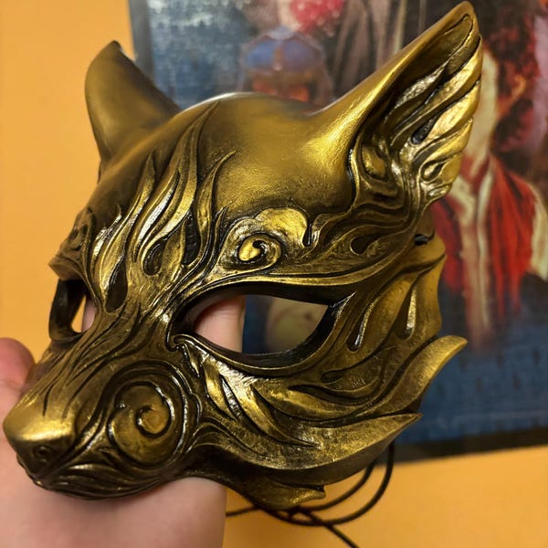 Barokko Mask, Gold and Silver - Etsy