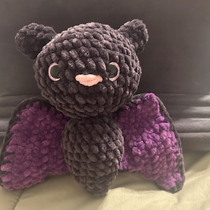 PATTERN: Plush Binx the Bat Pattern Amigurumi Chunky Bat Pattern Super ...