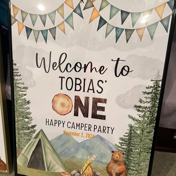 One Happy Camper Coloring Page, Camping Coloring, Instant Download ...