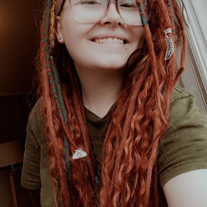 Boho Dreadlocks. Textured Dreads Dreadlocks and Braids soft - Etsy