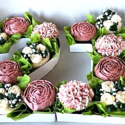 12 Cupcake Bouquet Structure Guide, Instant Download, Printable ...