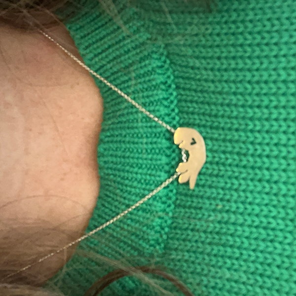 Tiny Capuchin Monkey, Sterling Silver Hand Cut Wildlife Pendant and ...