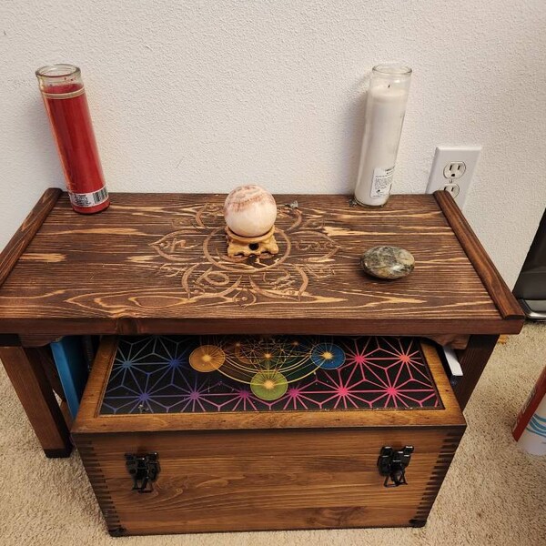 The Raven Altar Table - Etsy