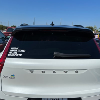 VOLVO Sticker, Volvo Car Sticker, BRICK CLASSIC Decal, Volvo Car Decal ...