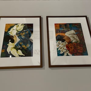 Calla Lily Flower Vendor Print trópico De - Etsy