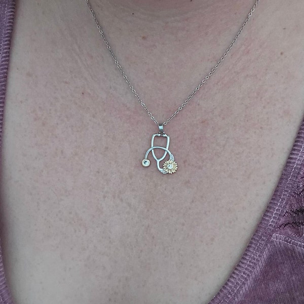 Green/gold Stethoscope Pin, Medical Professional Gift, Nurse Doctor ...