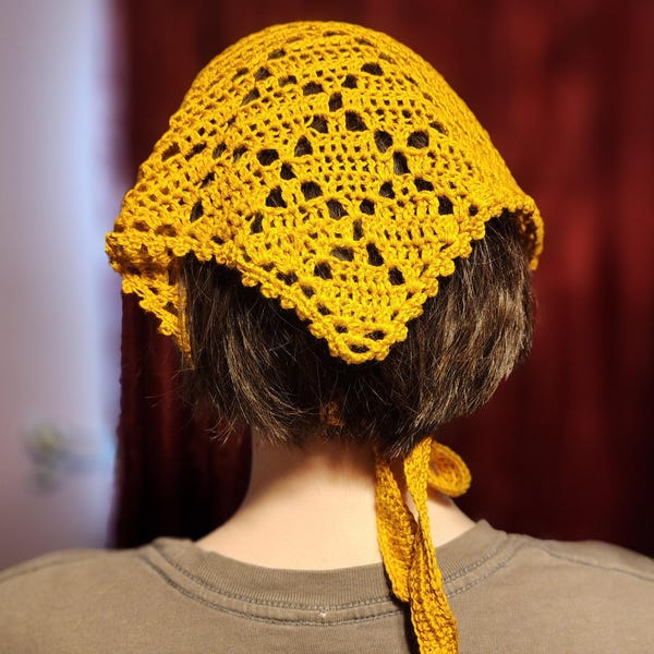 PDF File for Crochet Pattern english, Rocio Scarf, Pictures and Video ...