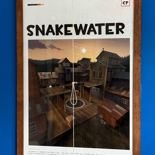 TF2 Cp_process Art Print (210gsm) - Team Fortress Two | 5CP Process - Etsy