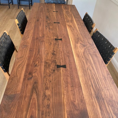 Square Oak Dining Table, Square Slatted Base - Etsy