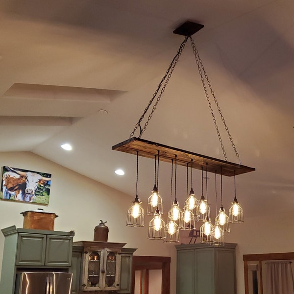 THE KIT Rustic Vaulted Ceiling Light Hang Chain and Canopy Kit - Etsy