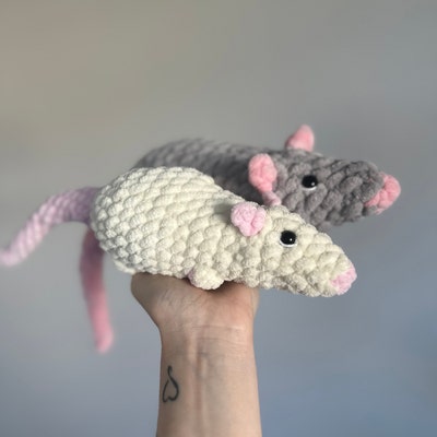 No Sew Rat Crochet Pattern PDF Instructions ONLY Make Your Own Crochet ...