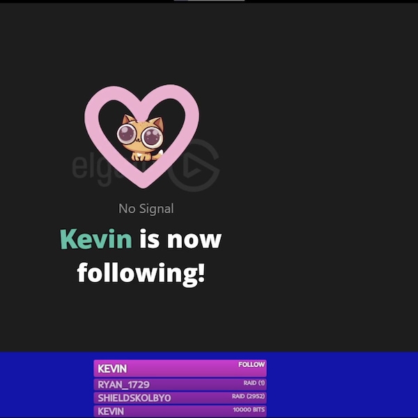 Quick Welcomer Widget for Twitch Youtube Stream | Customizable Card Pop ...