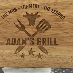 Personalized BBQ Set BBQ Set Personalized Grilling Custom BBQ Set ...