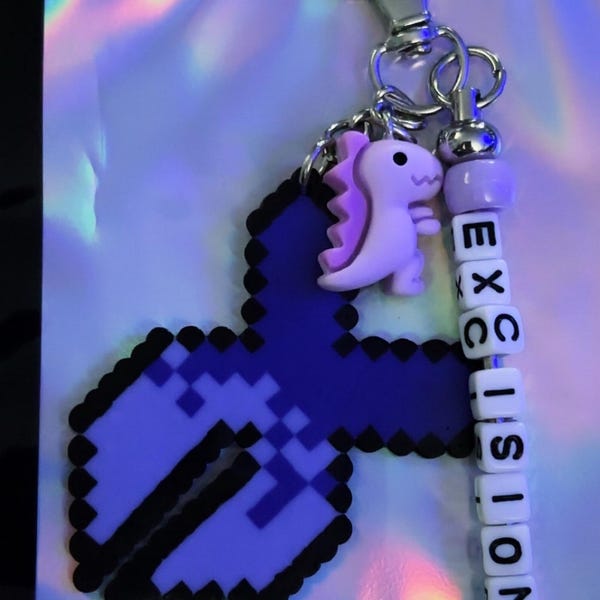 Sullivan King Inspired Perler Keychain - Etsy