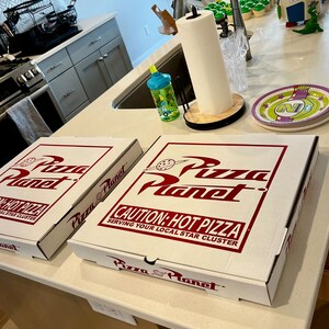 Pizza Planet Pizza Boxes for Party Events and Collectors - Etsy
