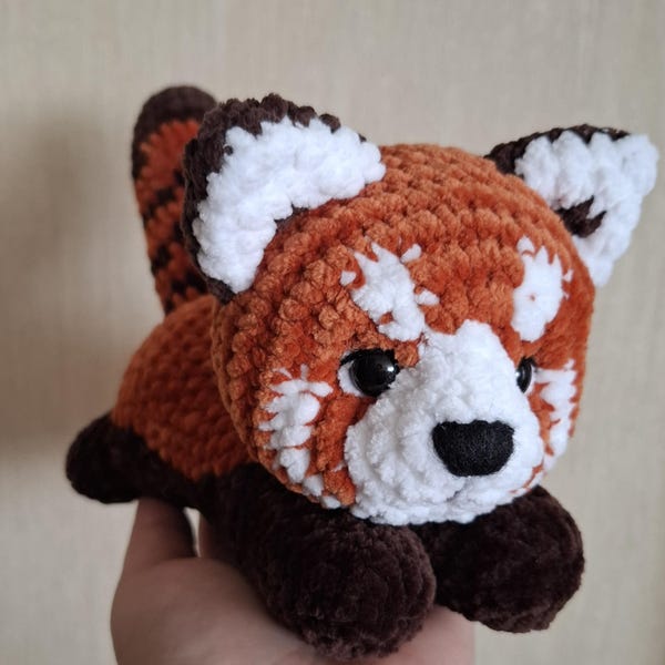 Crochet Pattern: Red Panda | PDF Pattern - Etsy