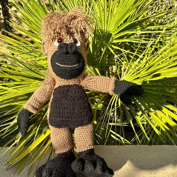 Sasquatch Crochet Pattern, Bigfoot, Amigurumi, Yeti, Handmade Doll ...