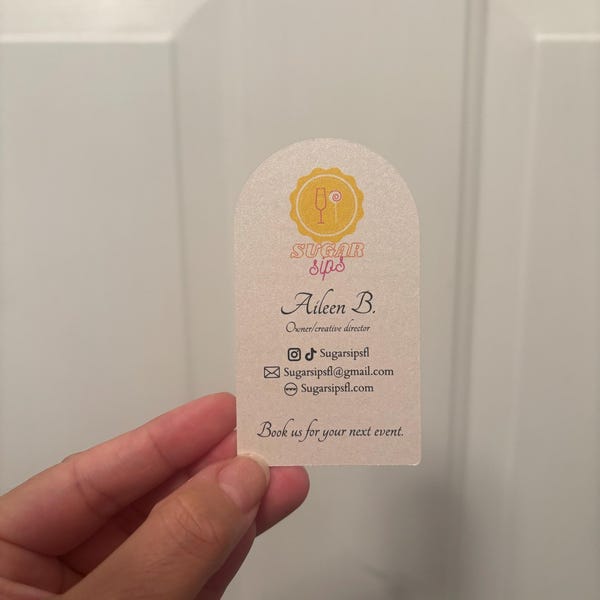 Business Cards | Rounded Corners | Custom Personalized Business Cards ...