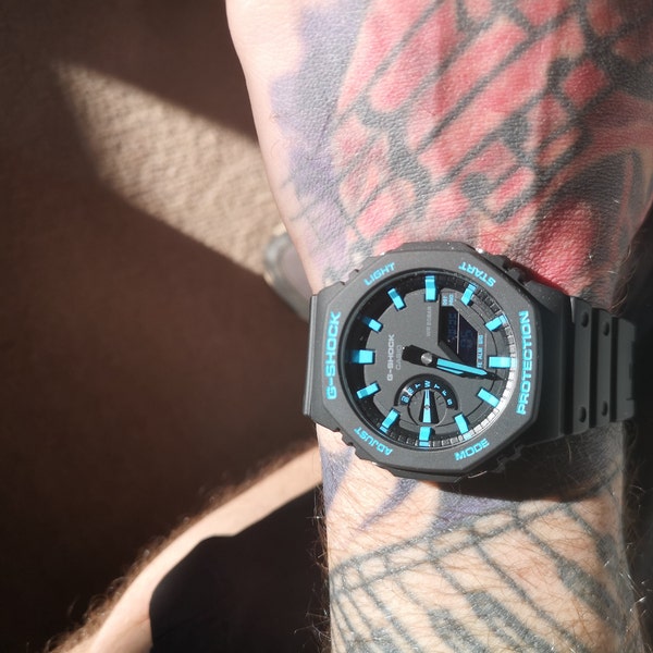 Custom Casio Mod AE-1200 Negative Display - Casio Royale - High-quality ...