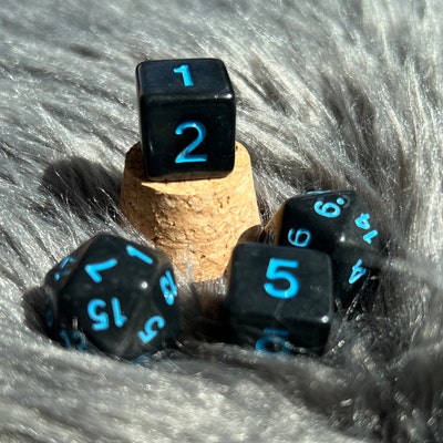 Bard Dice Set, Dice for Dungeons & Dragons or Other Pen and Paper Role ...