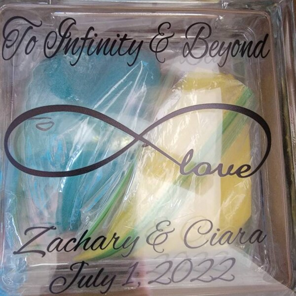 Unity Sand Wedding Ceremony Set, Infinity Symbol, Unity Sand Set, Beach ...