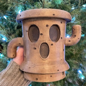 3D Printed Hand-painted Gyroid Lloid Succulent Planter Vase | Etsy