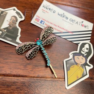 Coraline Dragonfly Hair Bobby Pin Coraline Cosplay - Etsy