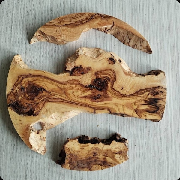 DIY Olive Wood Cutting Blocks, Olive Wood Blanks, Olive Wood Chunks ...