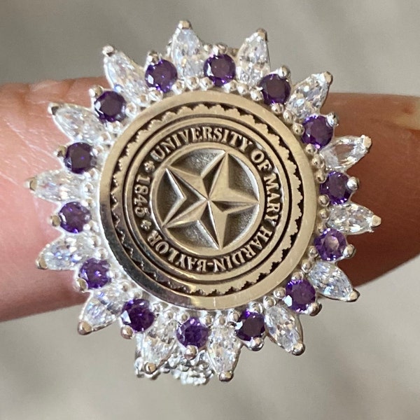 College Ring, University Ring, Graduation Gift, Graduation Ring, Woman ...