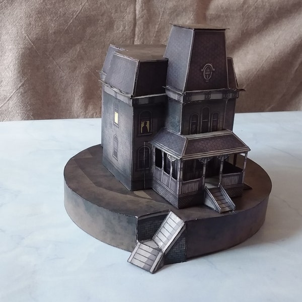 Psycho House Paper Model Kit – Bates Mansion H0 Scale - FREE "do Not ...