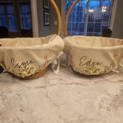 Peter Rabbit Personalized Easter Basket Liner Custom Easter Basket ...